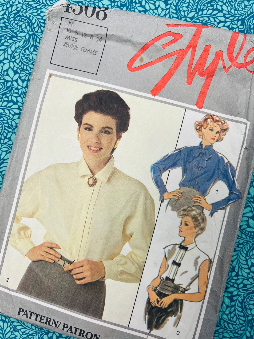 Bust 32.5-36 Vintage 1980s Style Sewing Pattern 4508, Ladies Set of ...