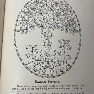 Vintage 1930s Illustrated Stitchery Decorations by Winifred M Clarke ...