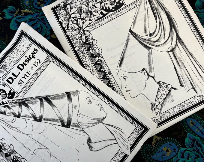 Vintage Uncut DL Designs Sewing Patterns for Medieval Renaissance Style ...