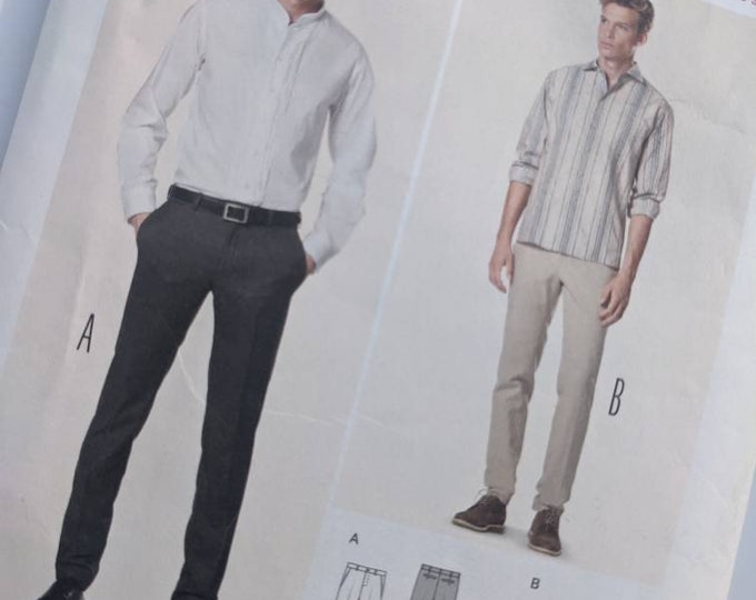 Burda Style Sewing Pattern 6933, Mens Trouser Pattern, Pants Pattern ...