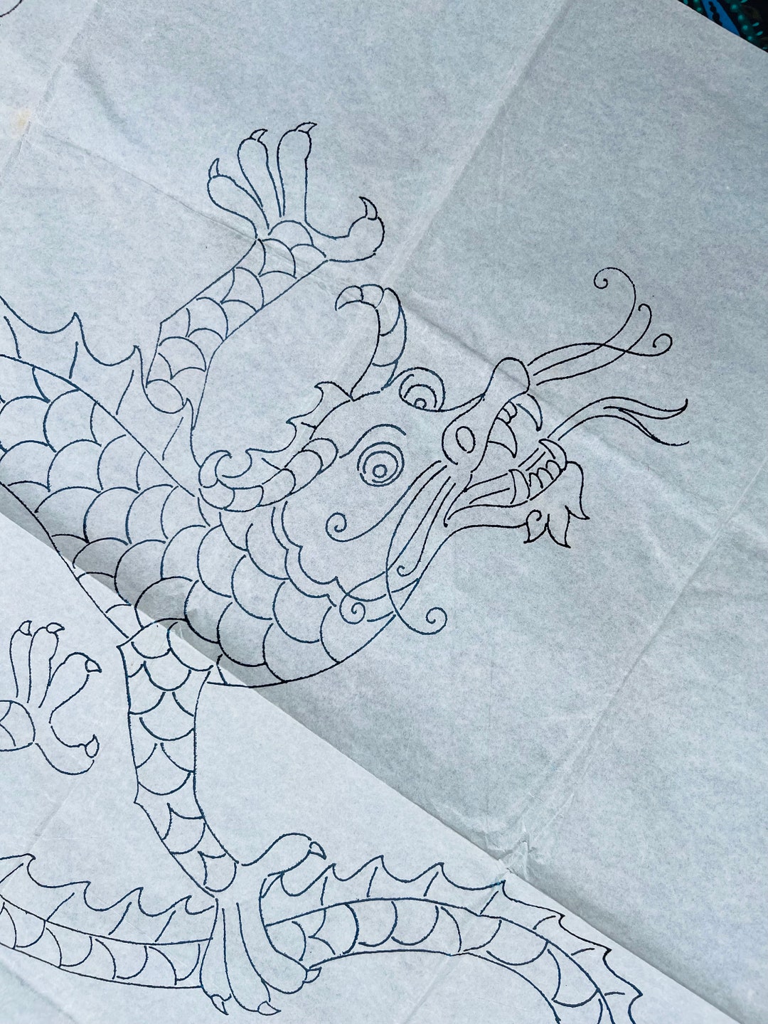 Vintage Iron on Hand Embroidery Transfer Deightons 13487, Extra Large ...