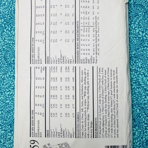 Bust 31.5-40" Vintage 80s New Look Sewing Pattern 6359, Wedding Dress ...