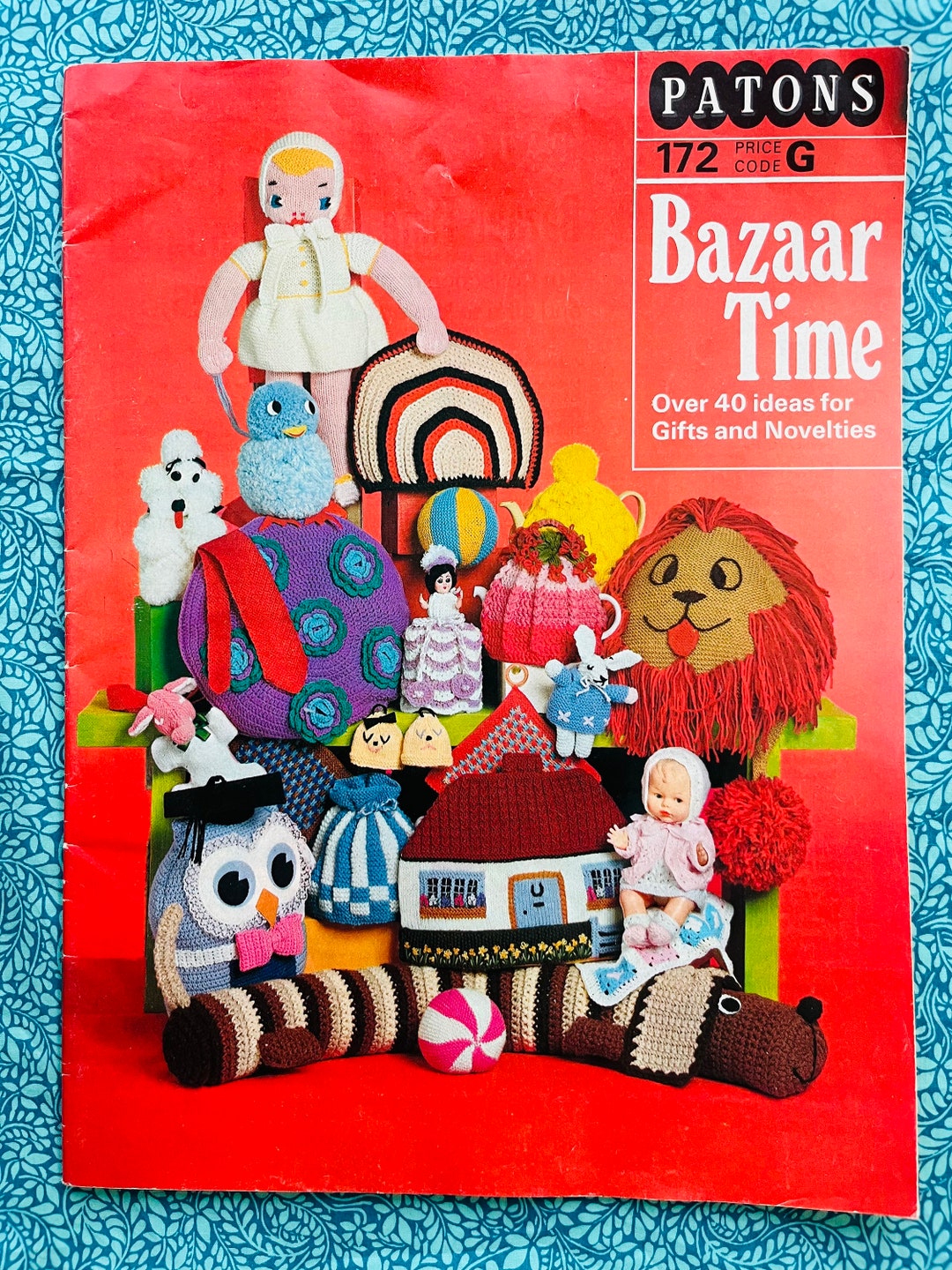 Vintage Patons Bazaar Time, Over 40 Ideas for Gifts and Novelties ...