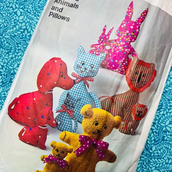 Vintage Stuffed Dog - Etsy