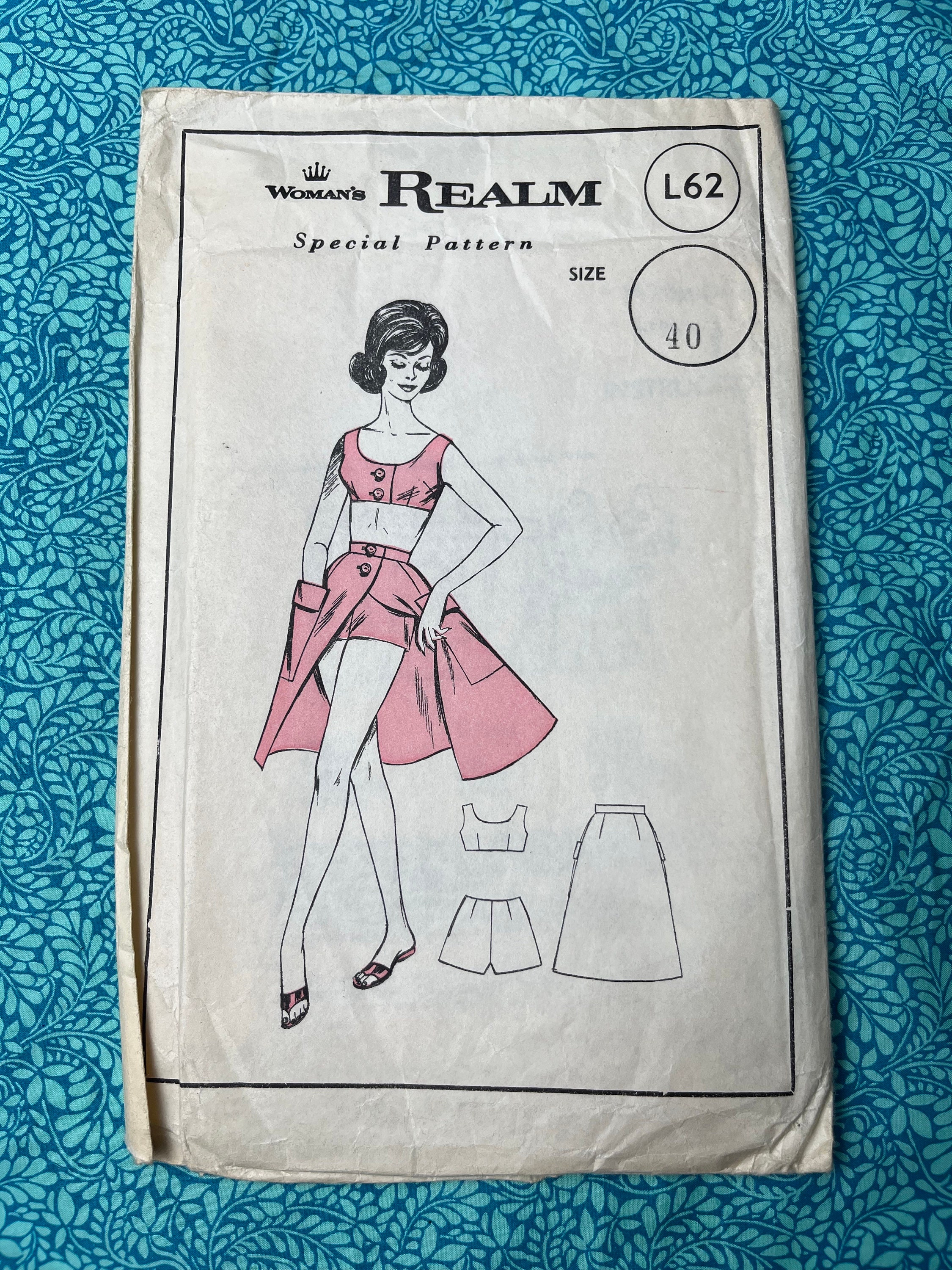 Bust 40 Vintage Uncut 50s Woman's Realm L62 Sewing - Etsy