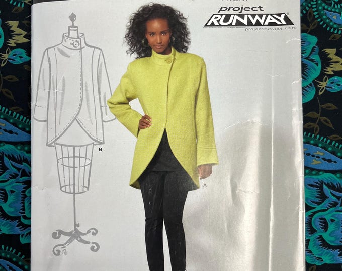 Bust 30.5-38" Uncut New Look 6074 Project Runway Sewing Pattern, Ladies ...