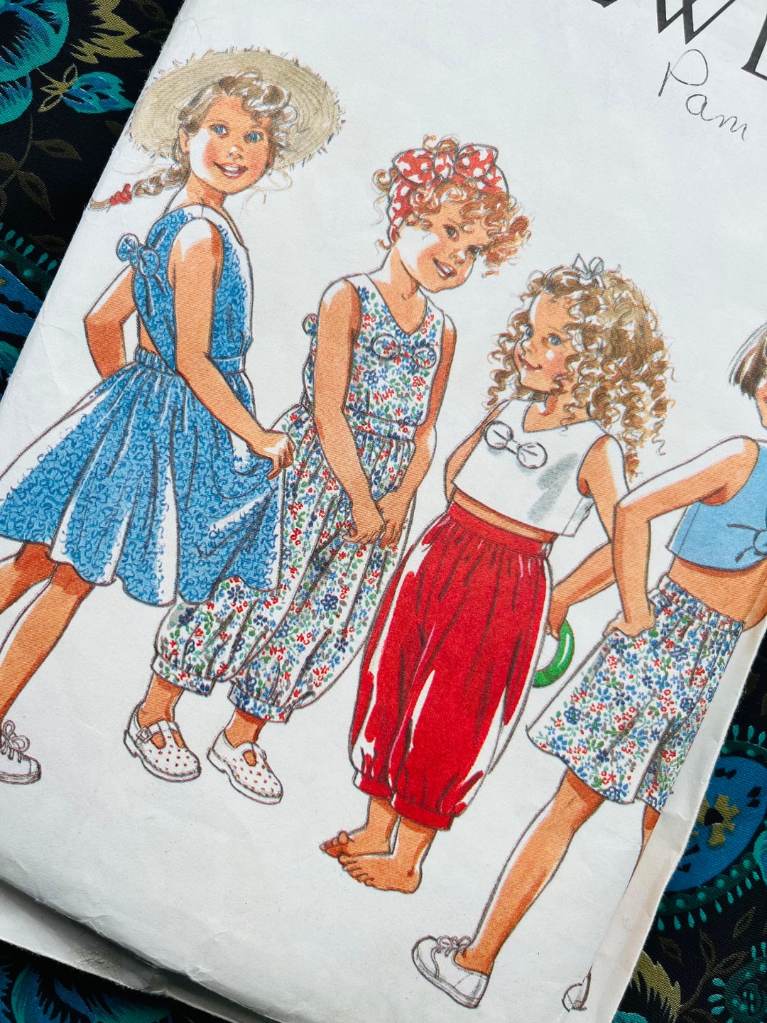Age 3-4 New Look Sewing Pattern 6727, Kids Girls Summer Outfits, Dress ...
