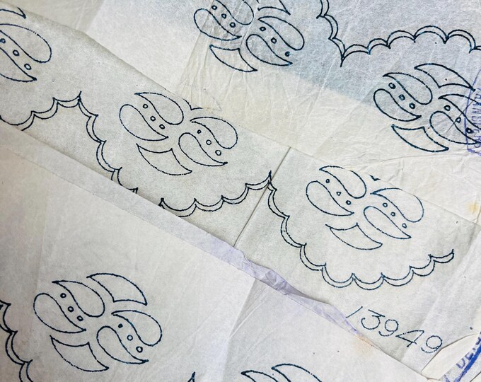 Rare Vintage Miniature Embroidery Transfer Bundle – Crinoline Lady ...