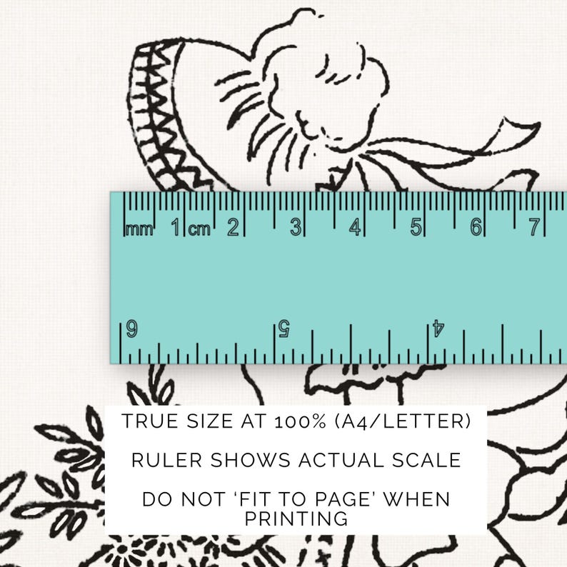 Vintage Crinoline Lady Floral Frame Hand Embroidery Pattern PDF ...