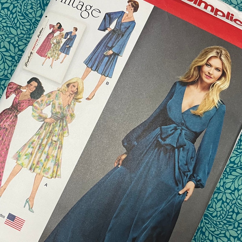 70s Dress Pattern - Etsy