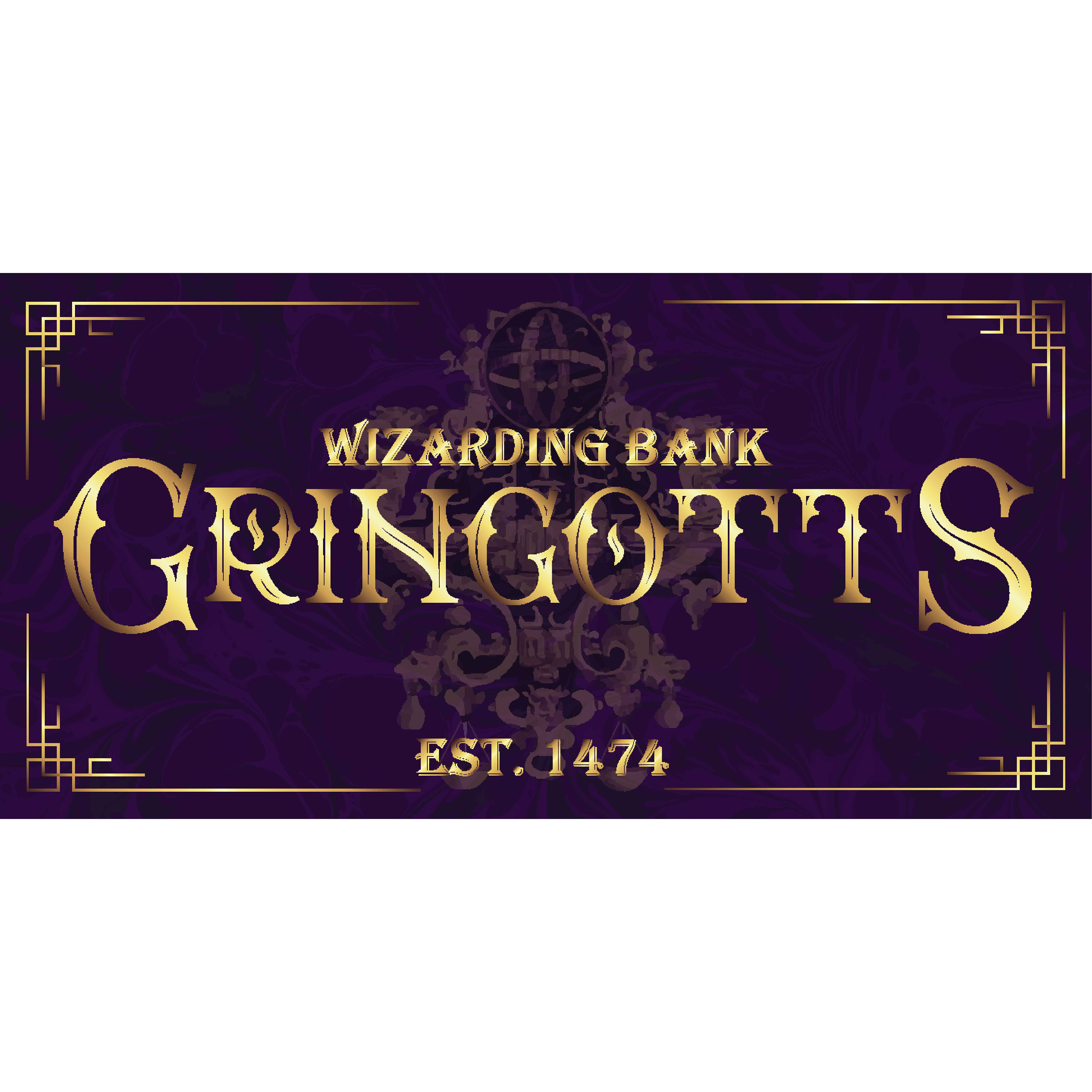 Gringotts Wizarding Bank Sign | Etsy