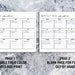 Monthly Task Checklist Printable EDITABLE Letter & A4, Task Planner ...
