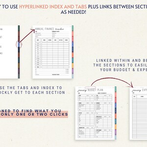 Digital Finance Planner Undated, Digital Budget Planner, iPad Planner ...