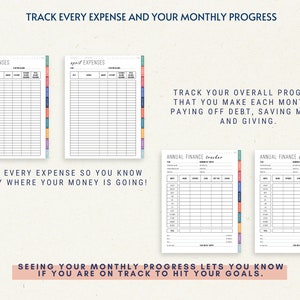 Digital Finance Planner Undated, Digital Budget Planner, iPad Planner ...