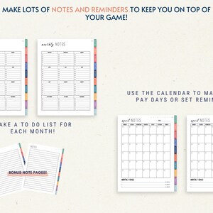 Digital Finance Planner Undated, Digital Budget Planner, iPad Planner ...