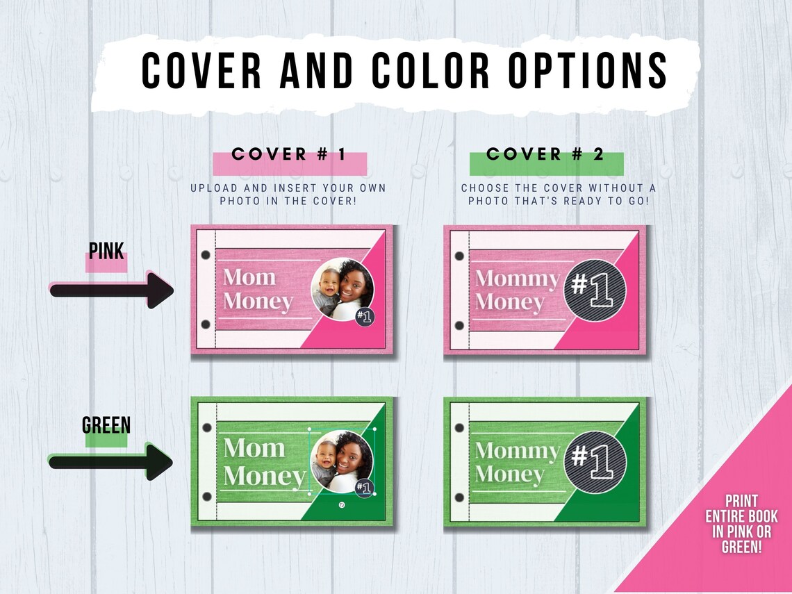 Editable Coupon Book for Mom, Mom Money, Printable Coupon Book, Canva ...