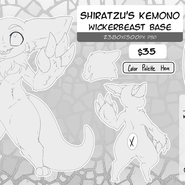 Kemono Fursuit Base - Etsy