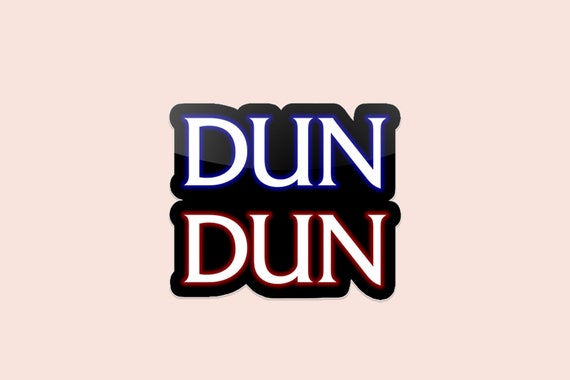 Law Order SVU Sticker Dun Dun Elliot Stabler Special Victims | Etsy