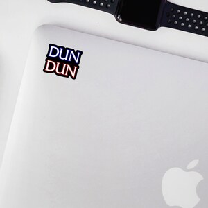 Law Order SVU Sticker Dun Dun Elliot Stabler Special Victims | Etsy