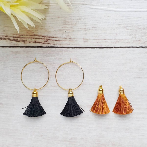 Tassel Earrings - Etsy