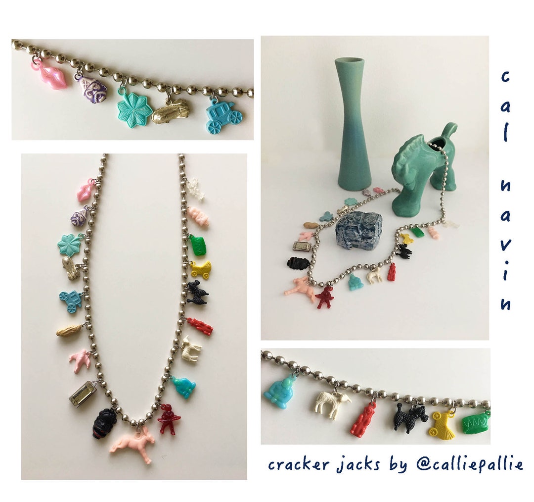 Cracker Jack Necklace Vintage Collectable Charms 1920's - 1950's ...