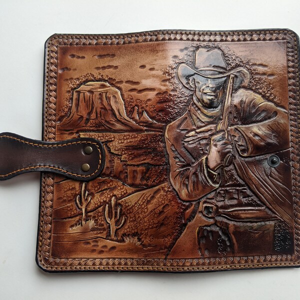 Cowboy Wallet - Etsy