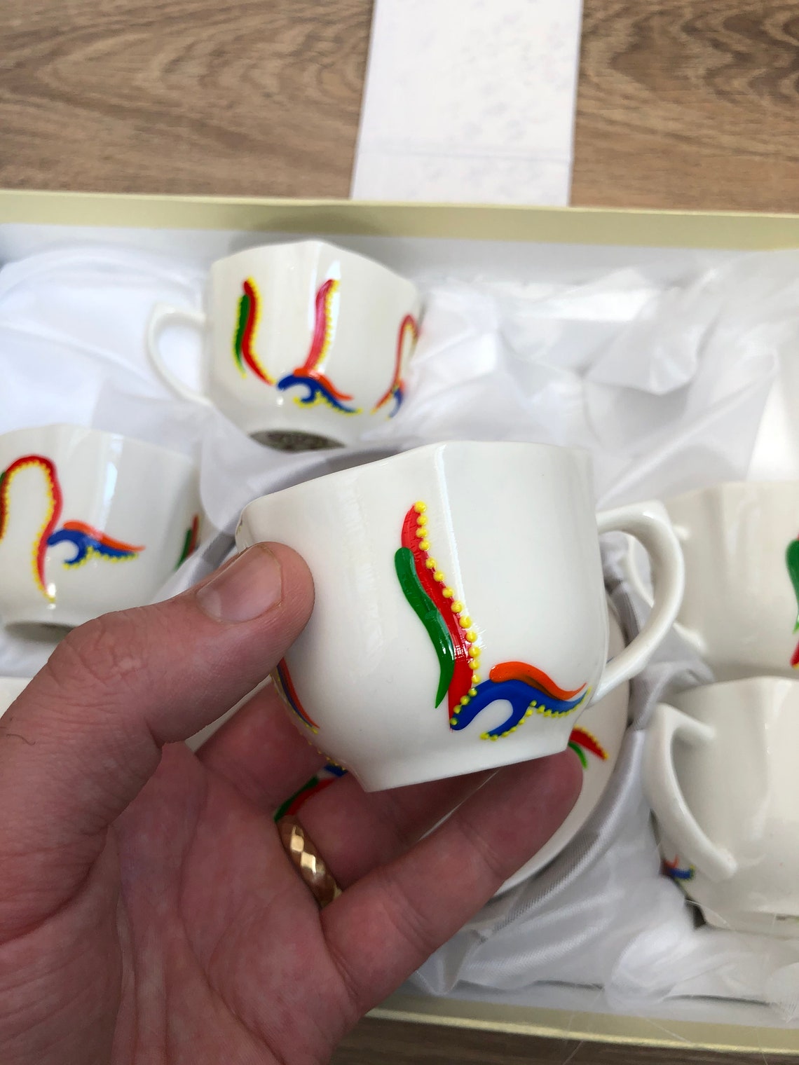 Armenian Coffee Cups Ceramic Cups Armenian Style Tea Bowl - Etsy