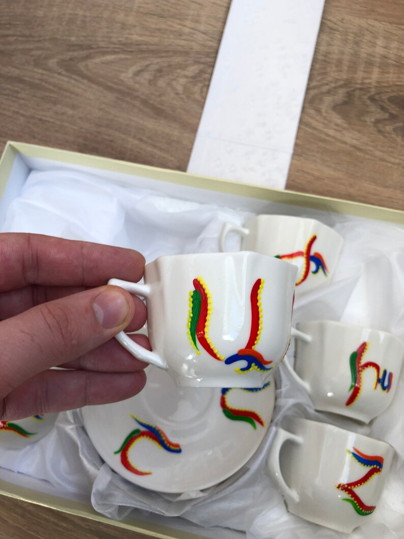 Armenian Coffee Cups Ceramic Cups Armenian Style Tea Bowl - Etsy