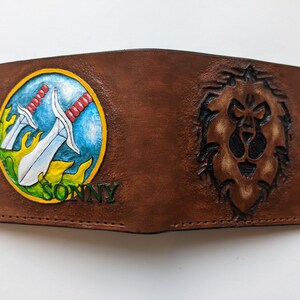 Warcraft Wallet World of Warcraft Wallet Rogue Wallet Wow - Etsy