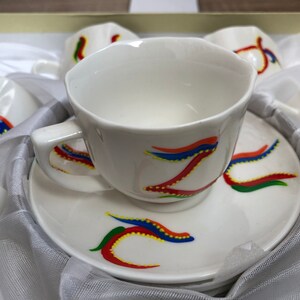 Armenian Coffee Cups, Ceramic Cups Armenian Style, Tea Bowl, Armenian ...