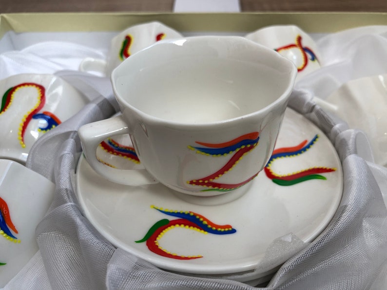 Armenian Coffee Cups Ceramic Cups Armenian Style Tea Bowl - Etsy