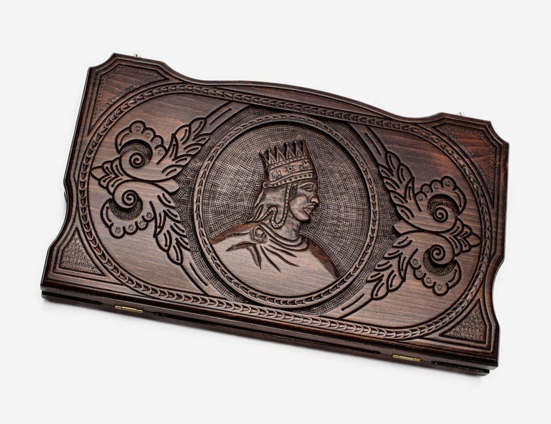 Backgammon Tigran Mets the Great King of Armenia Checkers - Etsy