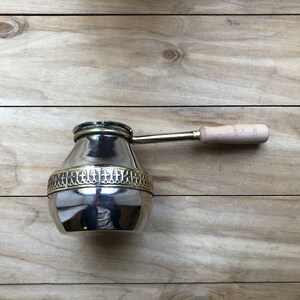 JAZZVE 5 Cups Armenian Coffee Pot Maker, Coffee Pot Cezve, Copper ...