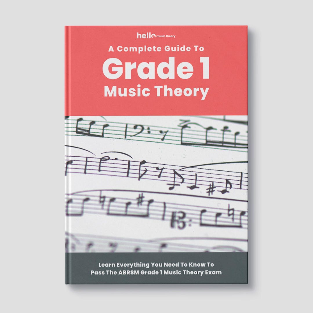 A Complete Guide to Grade 1 Music Theory, Music Theory Study Guide ...