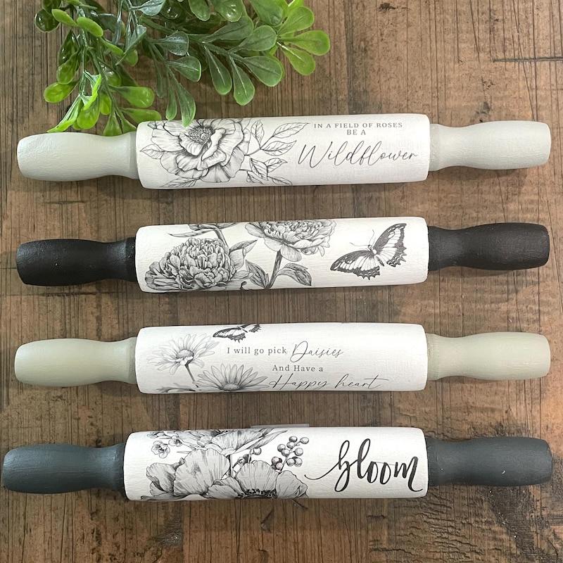 Flower Rolling Pin - Etsy