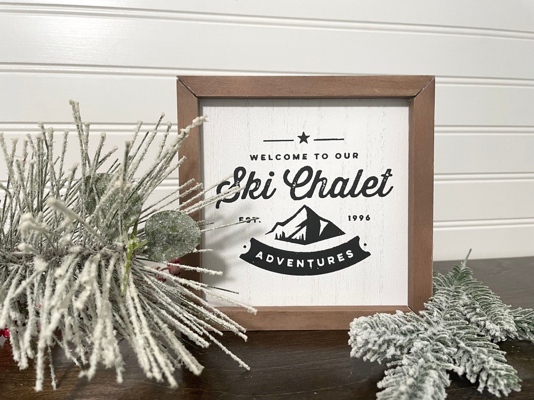 Winter Cabin Sign - Etsy
