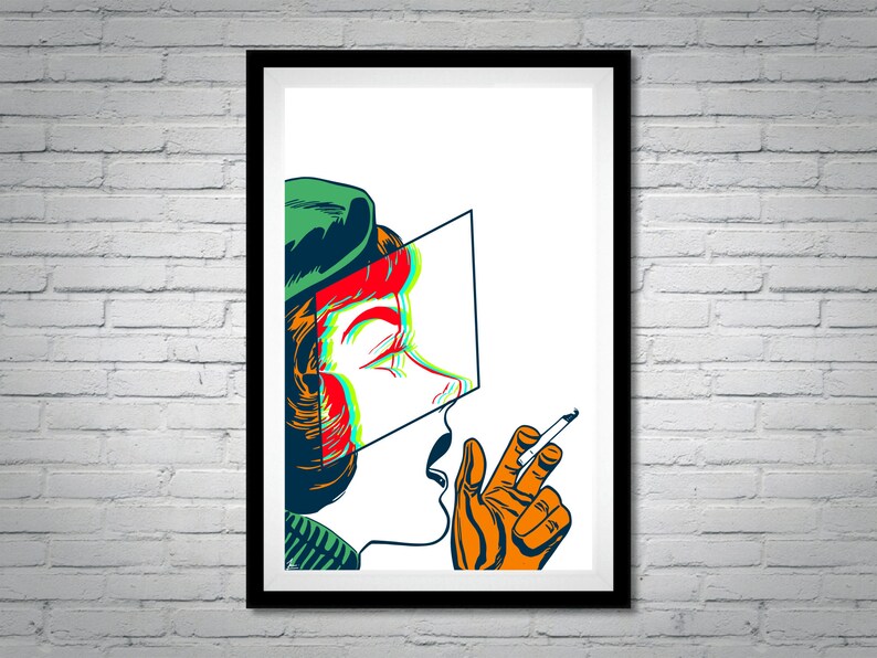 Customizable Pop Art | "anxiety Problem" Vintage Comics Digital Print ...