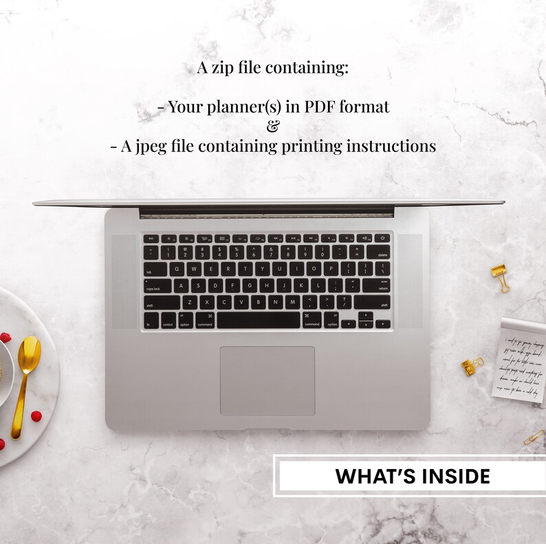 Getting Things Done GTD Diagram Chart PDF Printable Planner Insert A5 ...