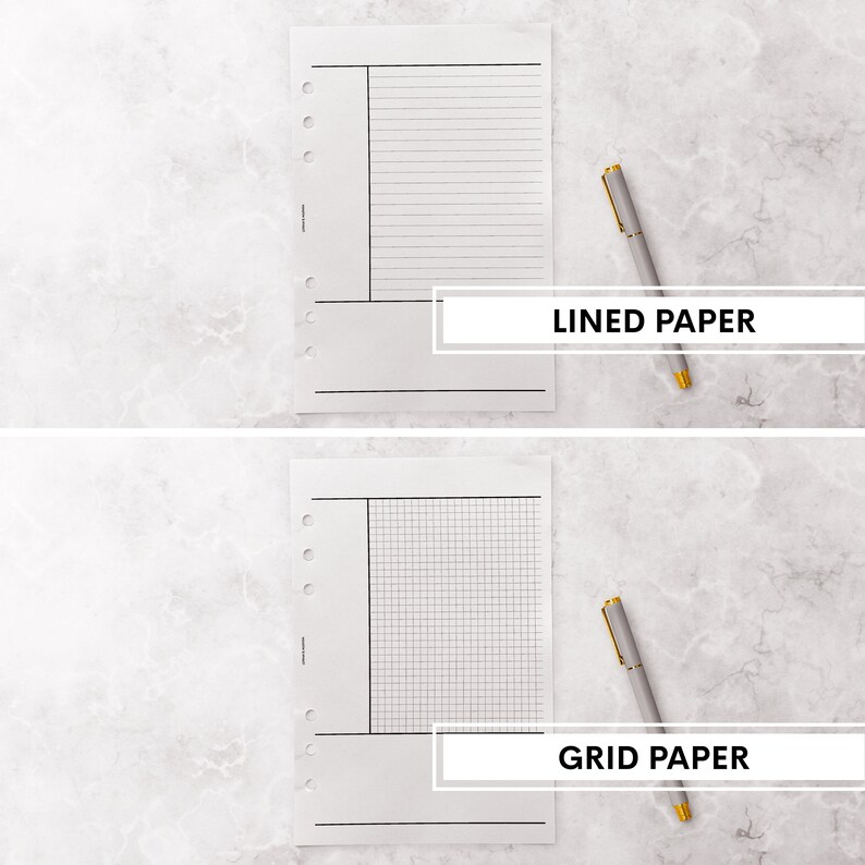 Cornell Notes Printable Planner Bundle Cornell Method A5 Planner ...