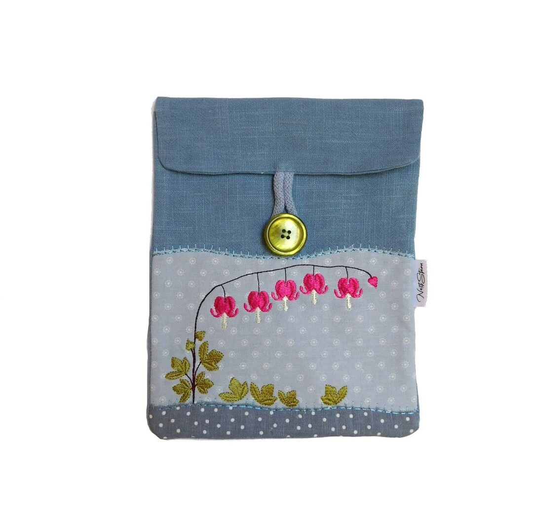 Organizer ITH DIN A5 With Embroidery Motif Bleeding Heart, Embroidery ...