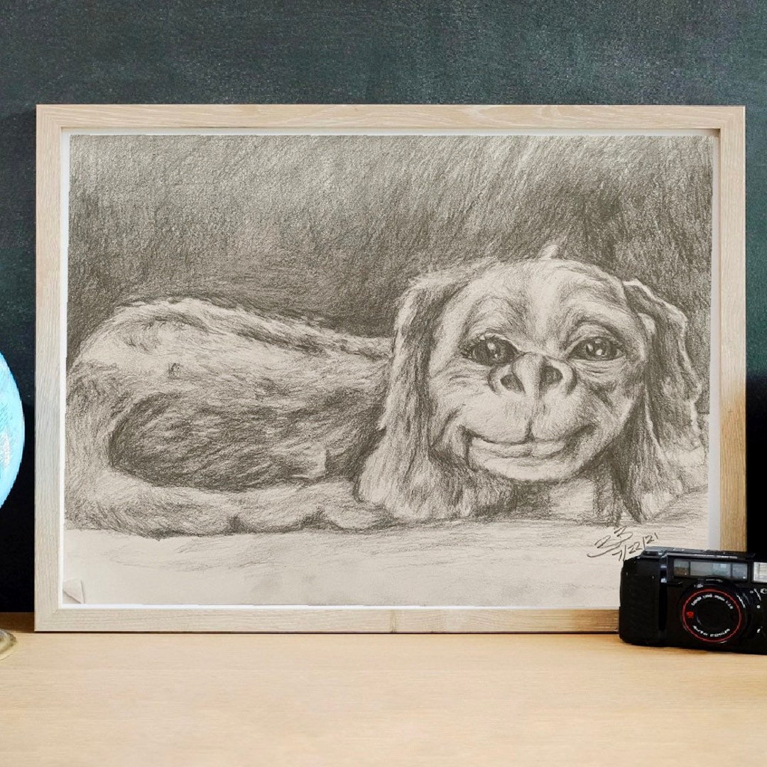 Falcor Drawing / Prints - FREE SHIPPING in the USA - Etsy