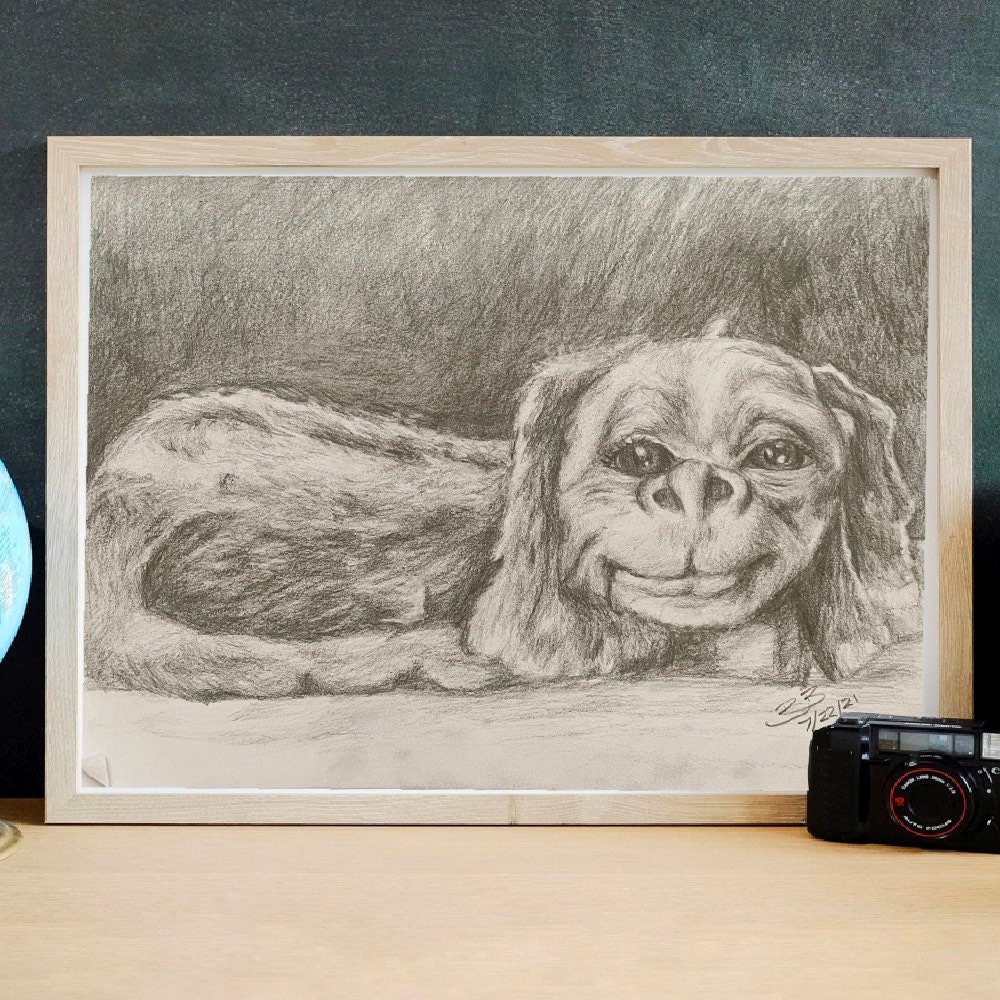 Falcor Drawing / Prints FREE SHIPPING in the USA - Etsy