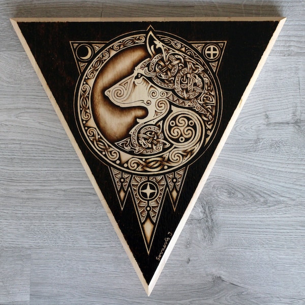 Celtic Wolf - Etsy