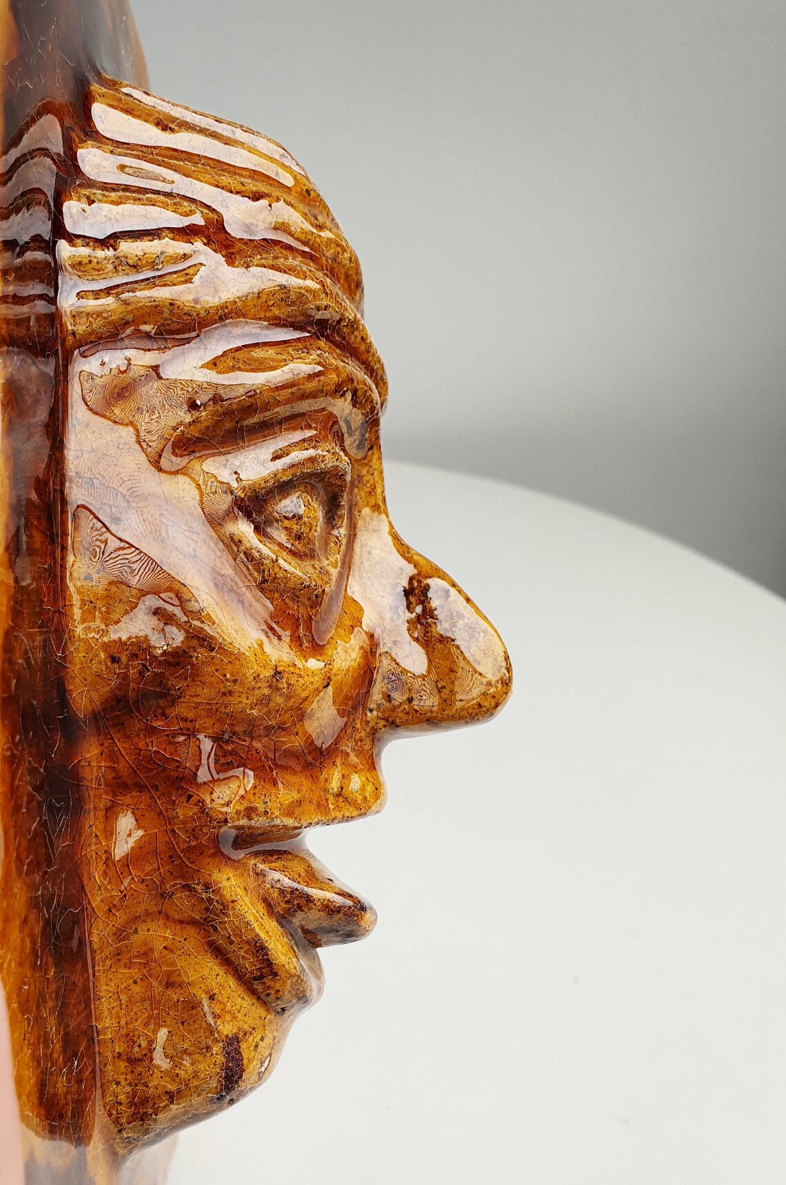 Bas relief//bas relief face//sculpture face//sculpture | Etsy