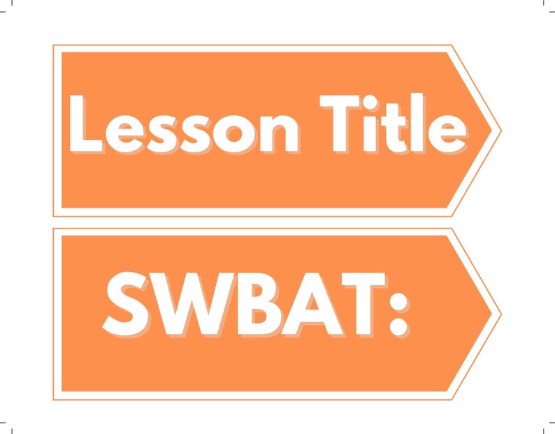 Classroom White/chalk Board SVG Signs - Etsy