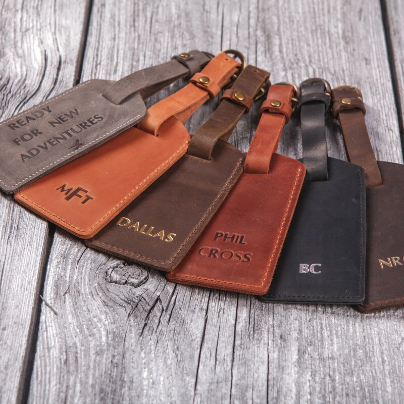 Mini Luggage Tag - Etsy