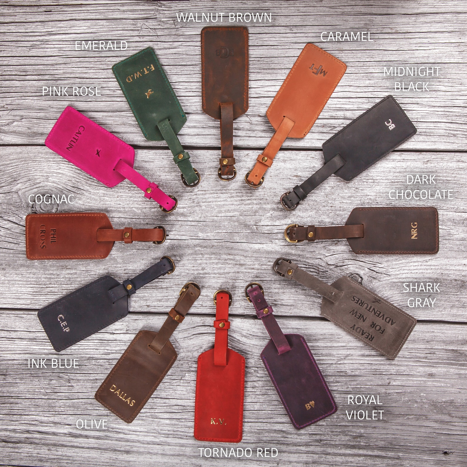Luggage Tags Personalized Custom Suitcase Tag - Etsy