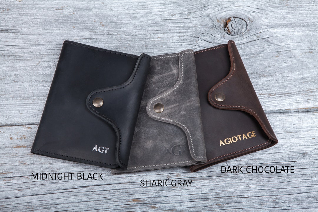 Notebook Cover, A6 Leather Notebook Case, Personalized Leather Journal ...