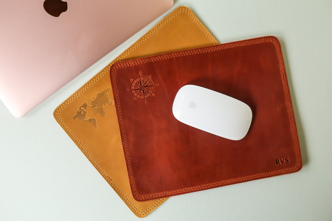 Leather Mouse Pads Personalized Mouse Pad Corporate Bulk Gifts Office ...