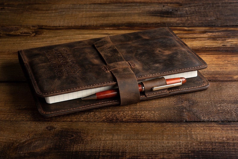 Moleskine Leather Cover Personalized Leather Journal Cover A5 - Etsy